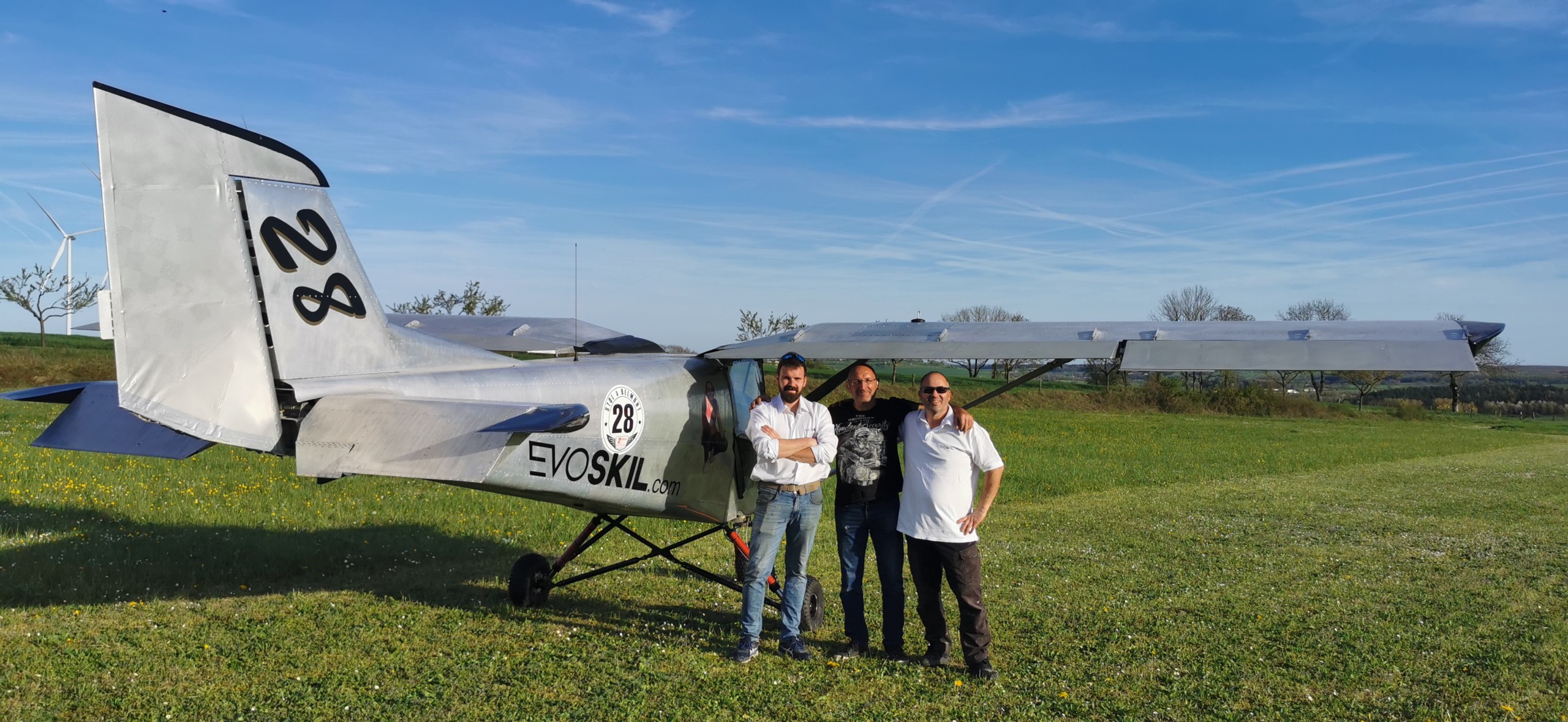 Evoskil® est partenaire d'Eric Grare Berthault, pilote ULM, Champion en ...